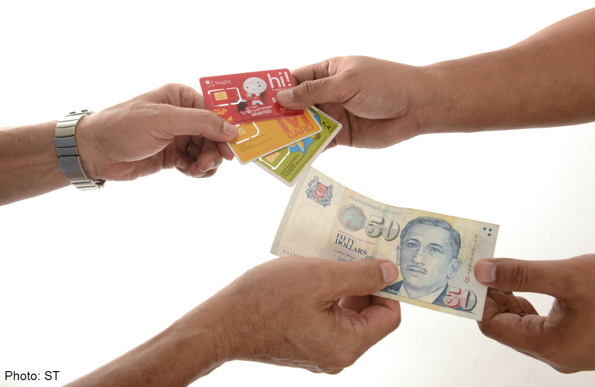 Prepaid SIM Card Quota Cut From 10 To Three Per Person Singapore News