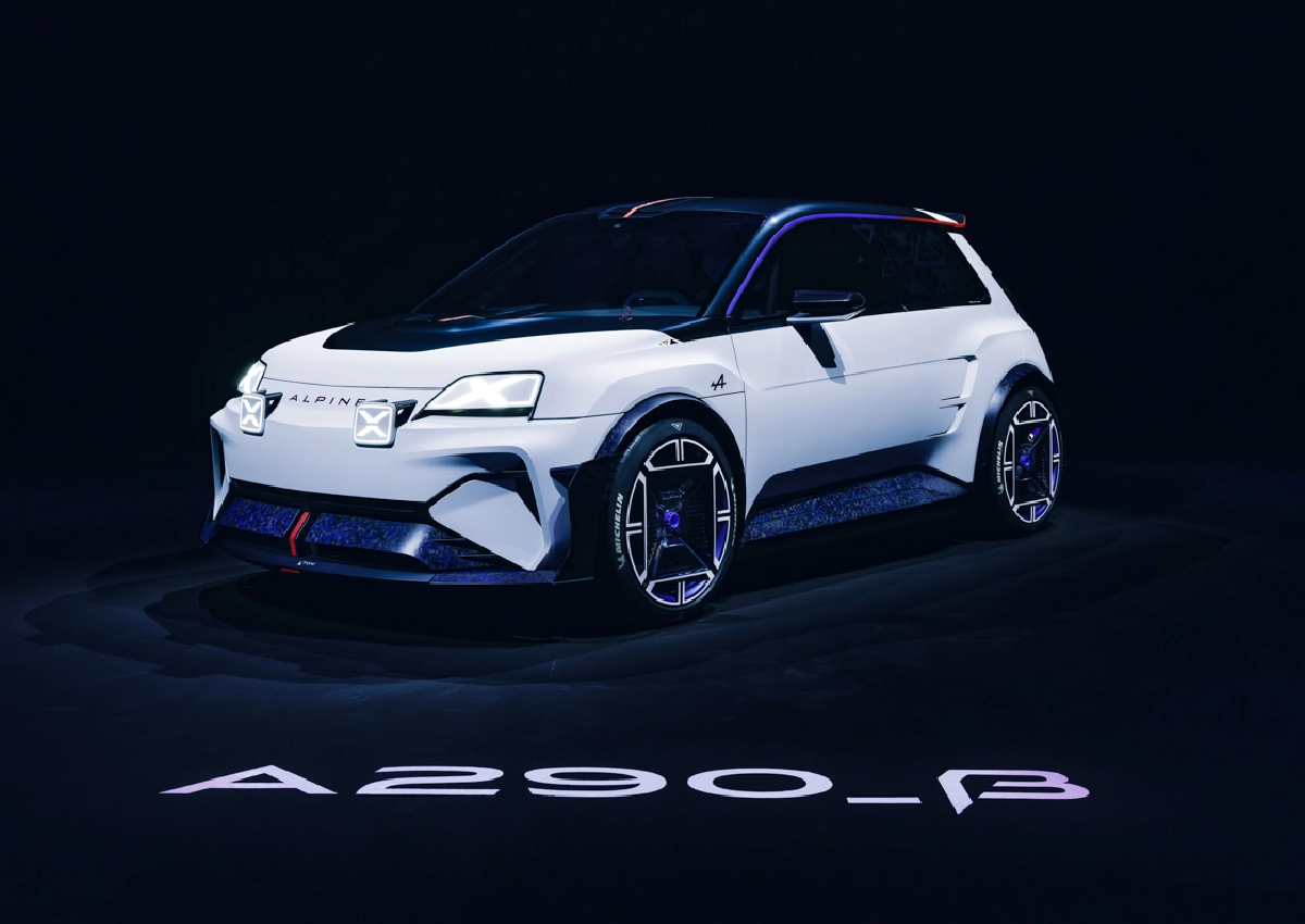 This is Alpine's A290 beta EV hot hatch concept, Lifestyle News - AsiaOne