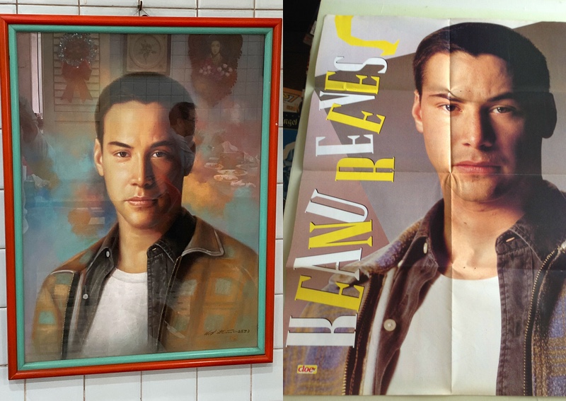 Portrait of Keanu Reeves in Singapore restaurant leaves Redditors ... Portrait of Keanu Reeves in Singapore restaurant leaves Redditors ...