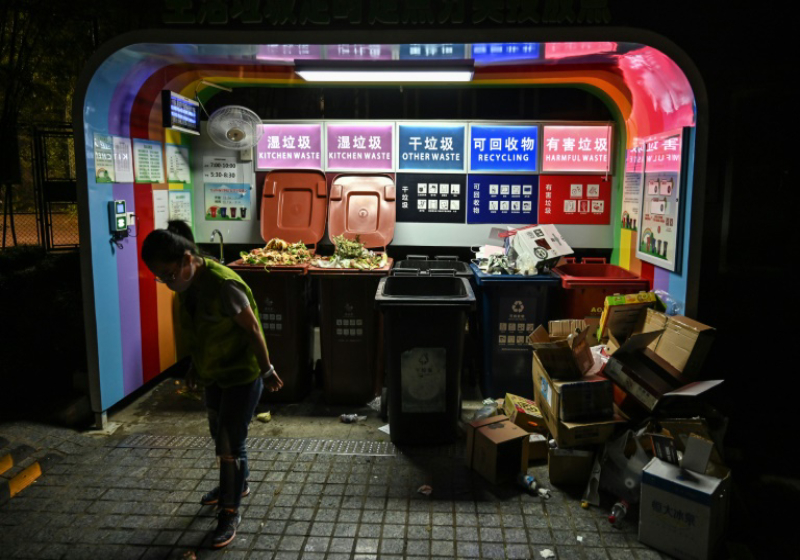 Shanghai leads battle against China's rising mountain of trash, China ...