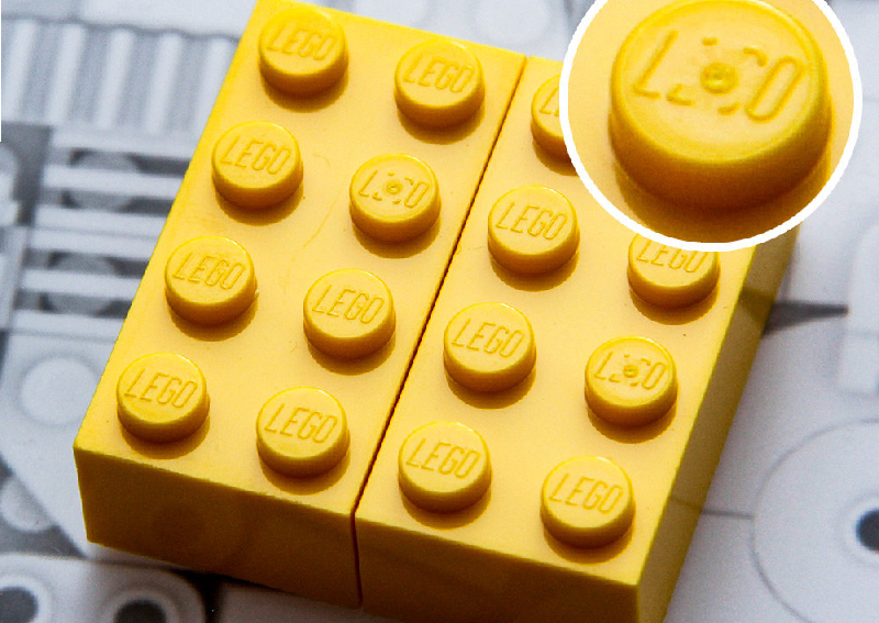 Real and fake lego bricks are now increasingly difficult to tell apart ...