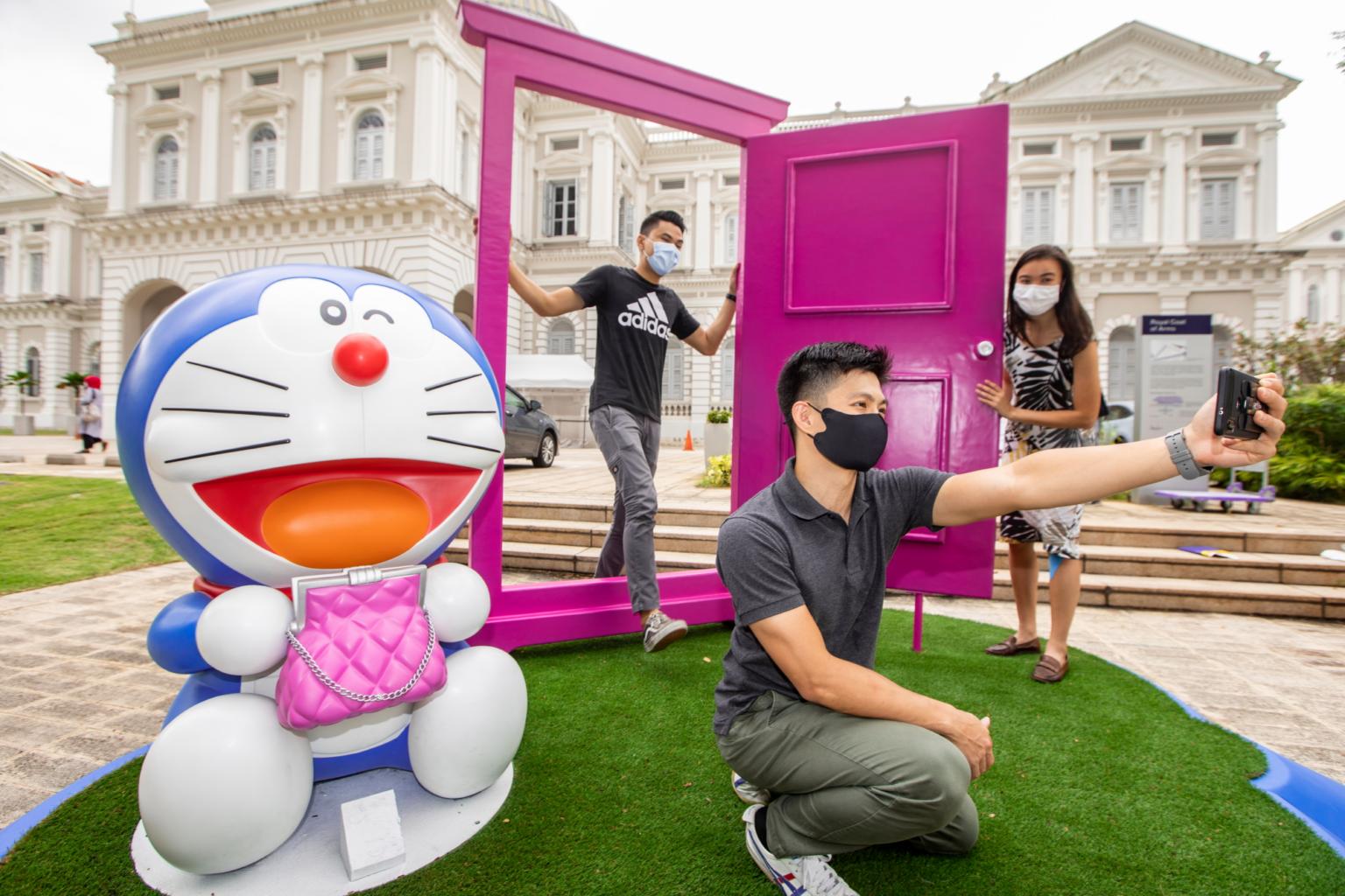 Catch Doraemon's time-travelling adventures in Singapore at the ...