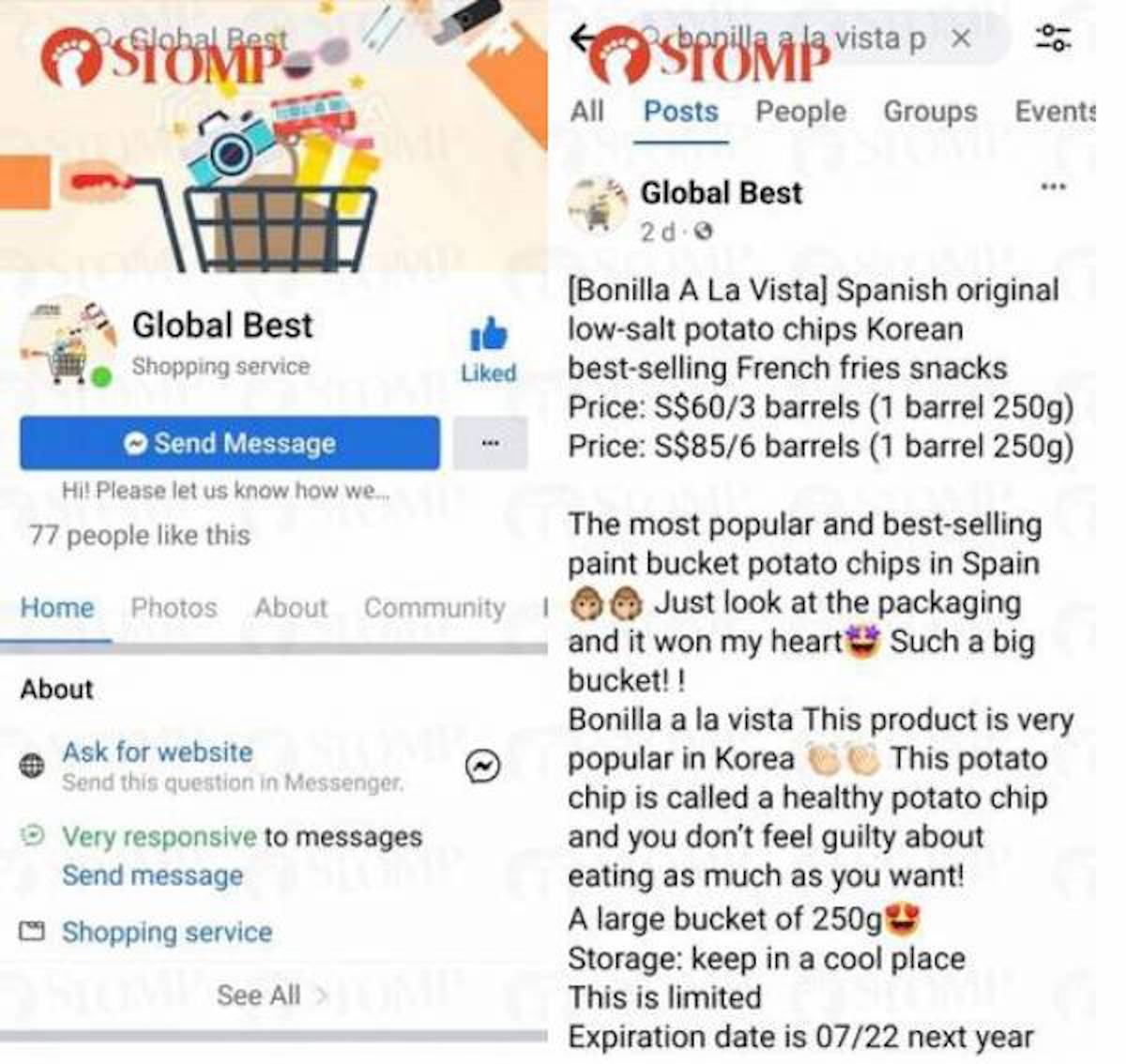 'Hope you are not a scammer': Woman pays $85 for potato chips, finds ...