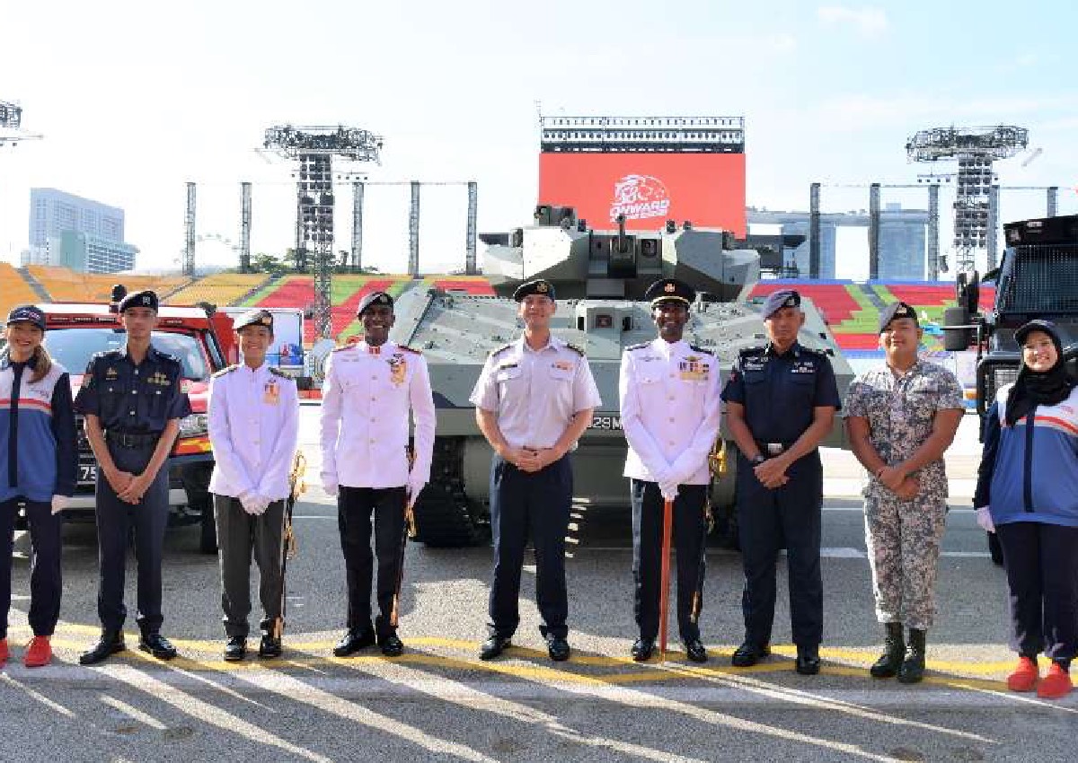 She's contingent commander of SAF's Fourth Service, debuting in NDP ...