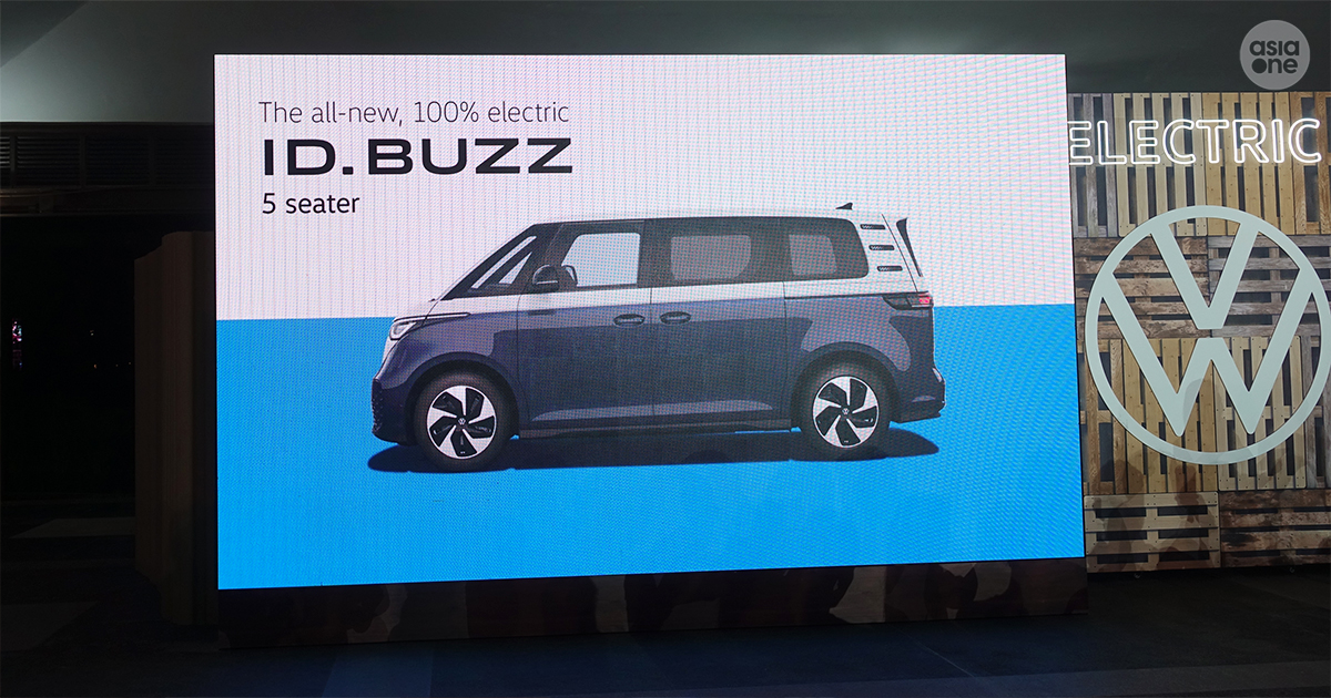 Volkswagen ID. Buzz zooms into Singapore with a 21st century ...