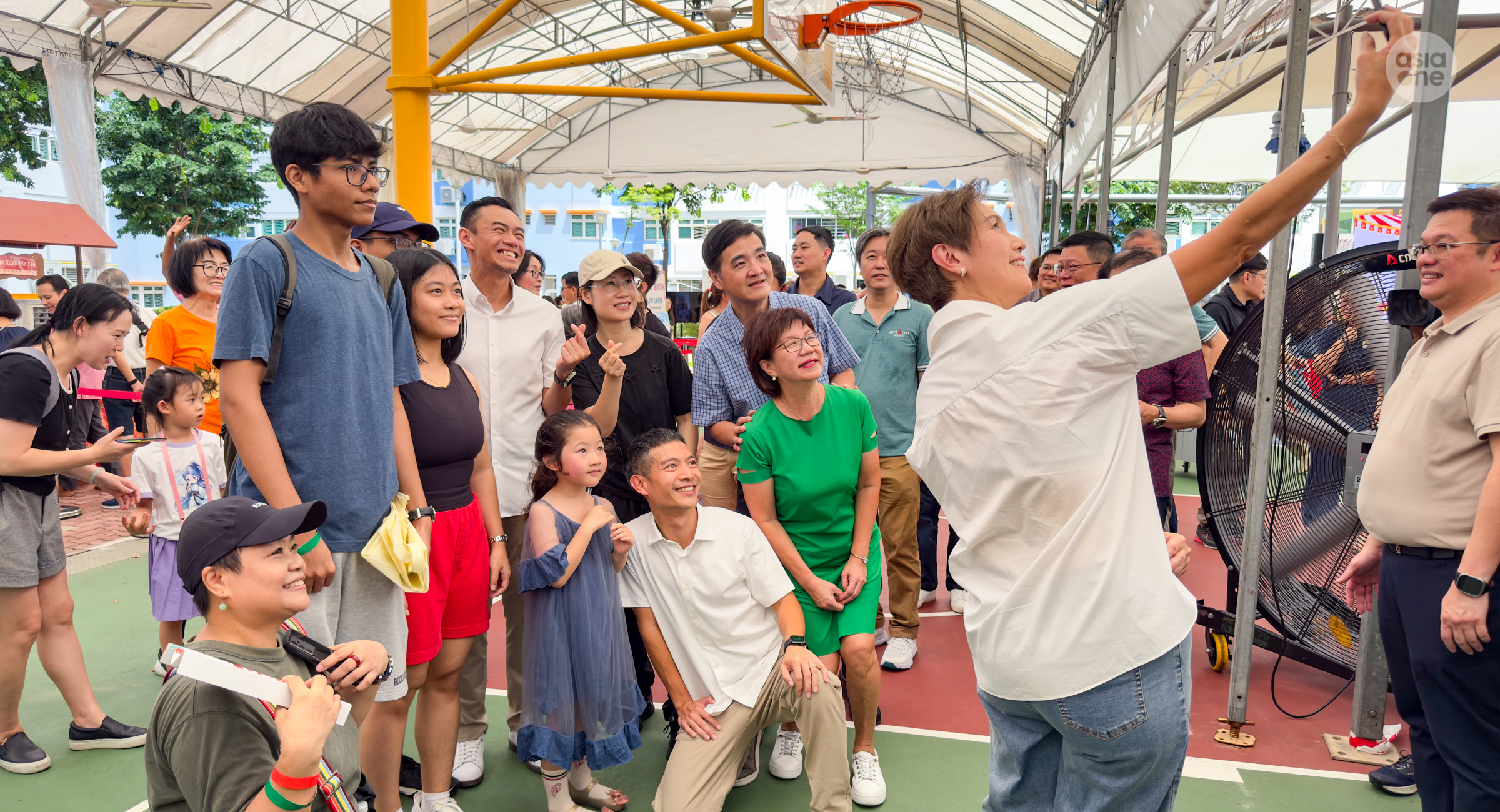 Former MOF director Shawn Loh seen at Jalan Besar GRC community events ...