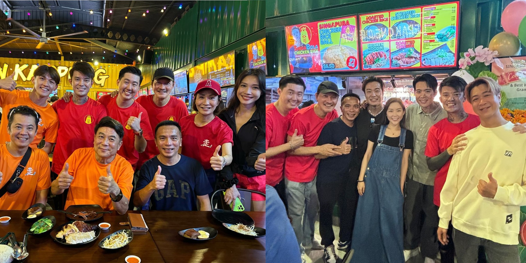 Peter Yu and Simonboy's chicken rice stall opens with celeb customers ...