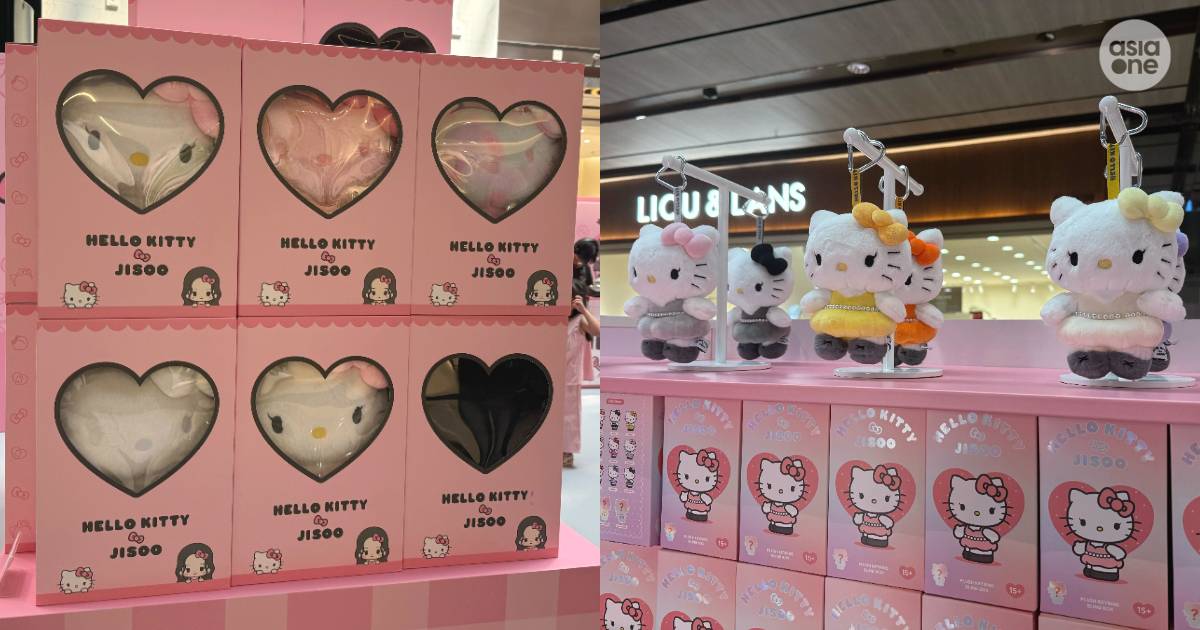 Hello Kitty x Jisoo pop-up opens, check out these star items and photo ...