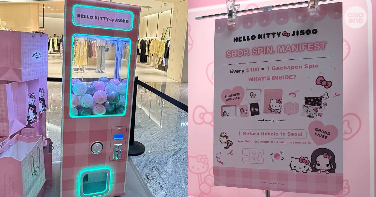 Hello Kitty x Jisoo pop-up opens, check out these star items and photo ...
