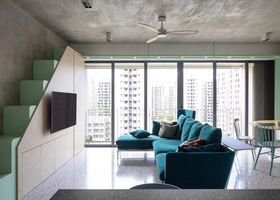 10 practical TV feature wall designs in Singapore that look really good ...