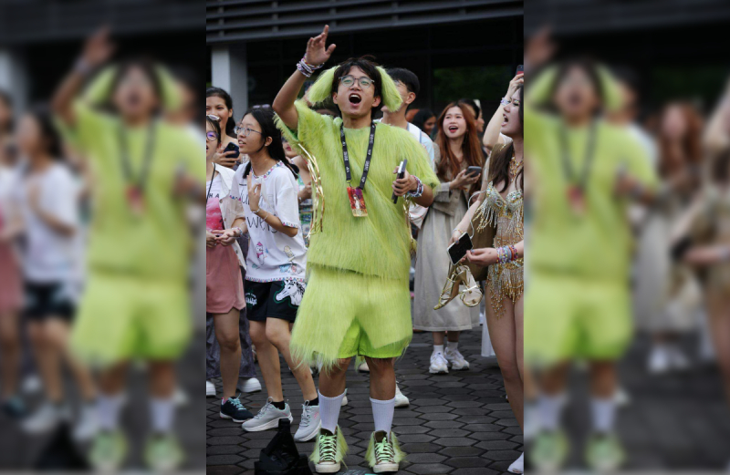 We never go out of style: Swifties dress up in their Taylor-made best ...
