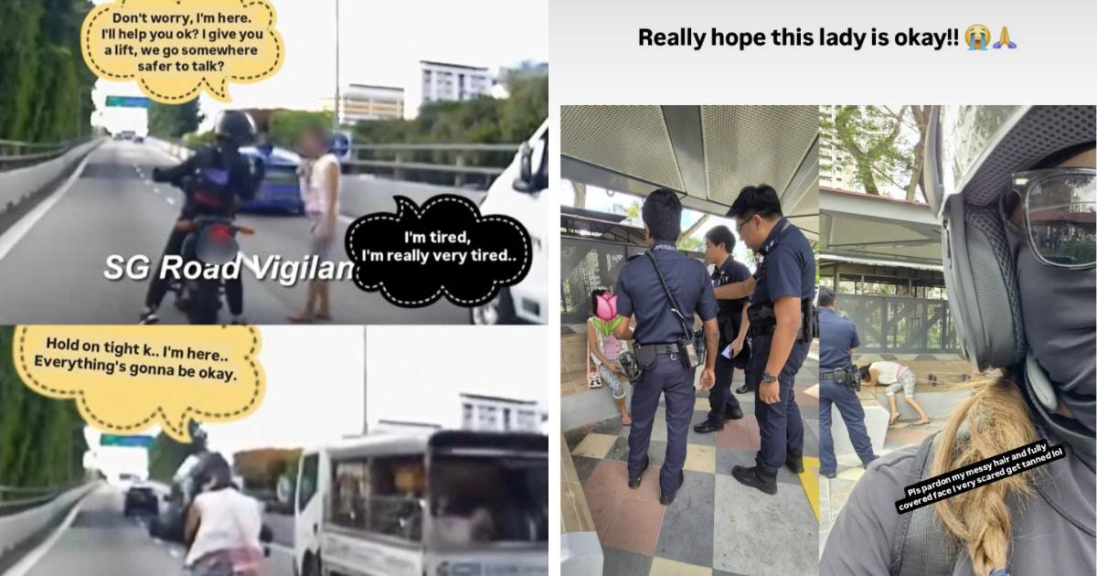 'If you see someone in distress please don't shun them': Motorcyclist ...