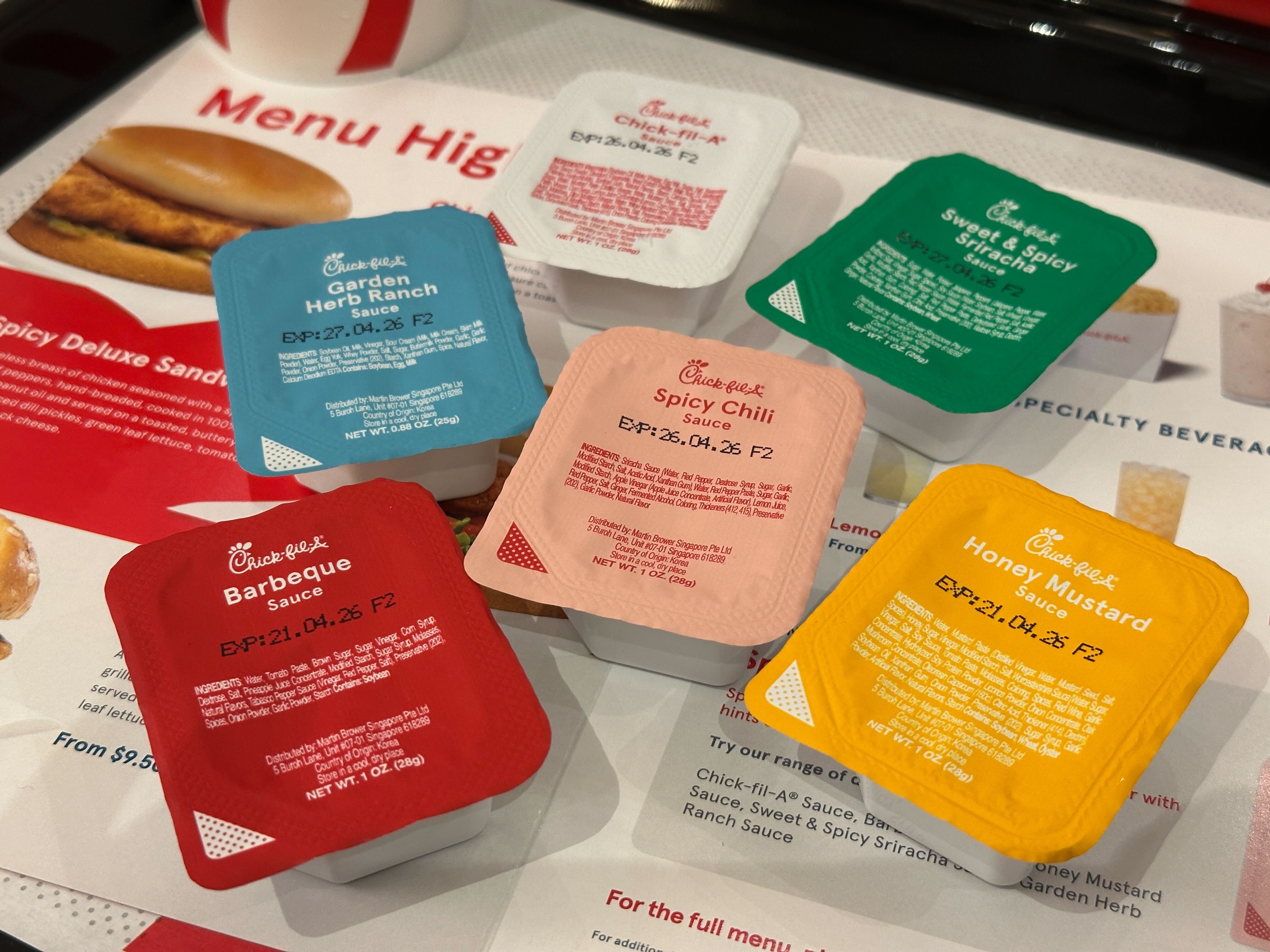 A sneak peek at what Singapore's first Chick-fil-A outlet has to offer ...