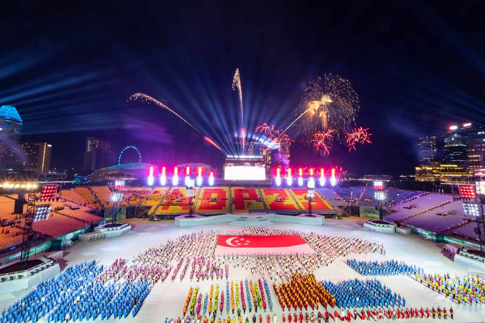 NDP 2023 Parade Commander's young sons salute him at home, Lifestyle ...