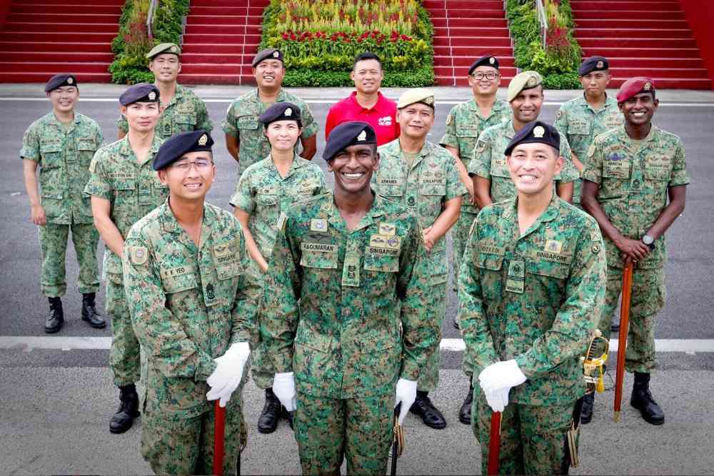 NDP 2023 Parade Commander's young sons salute him at home, Lifestyle ...