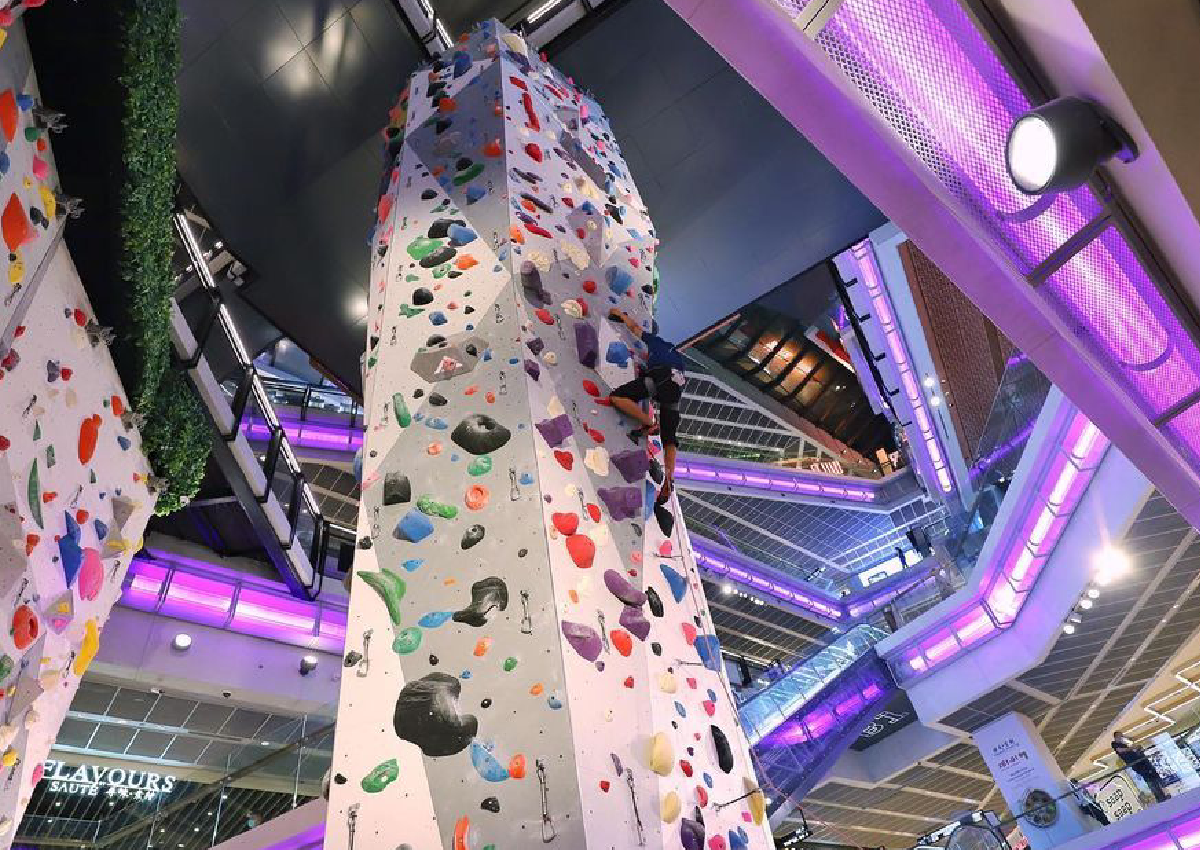 Malls of Singapore: Level up your rock-climbing and bouldering skills ...