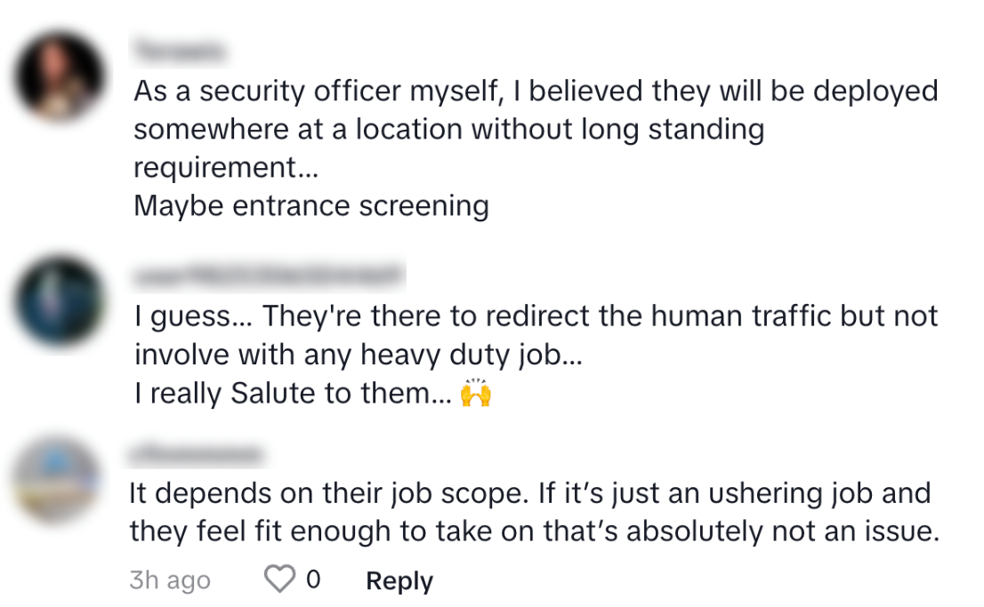 'Ah ma' security officers at NDP rehearsal: Age should not be a barrier ...