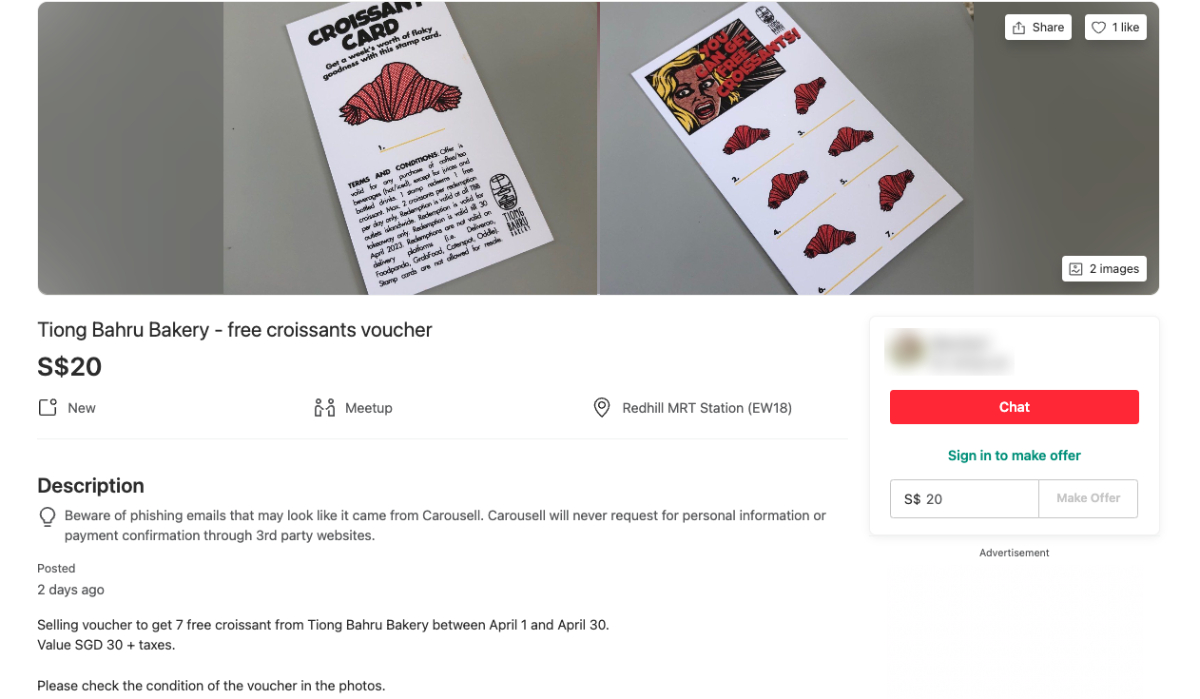 Some queue for hours to get free croissants at Tiong Bahru Bakery, only ...