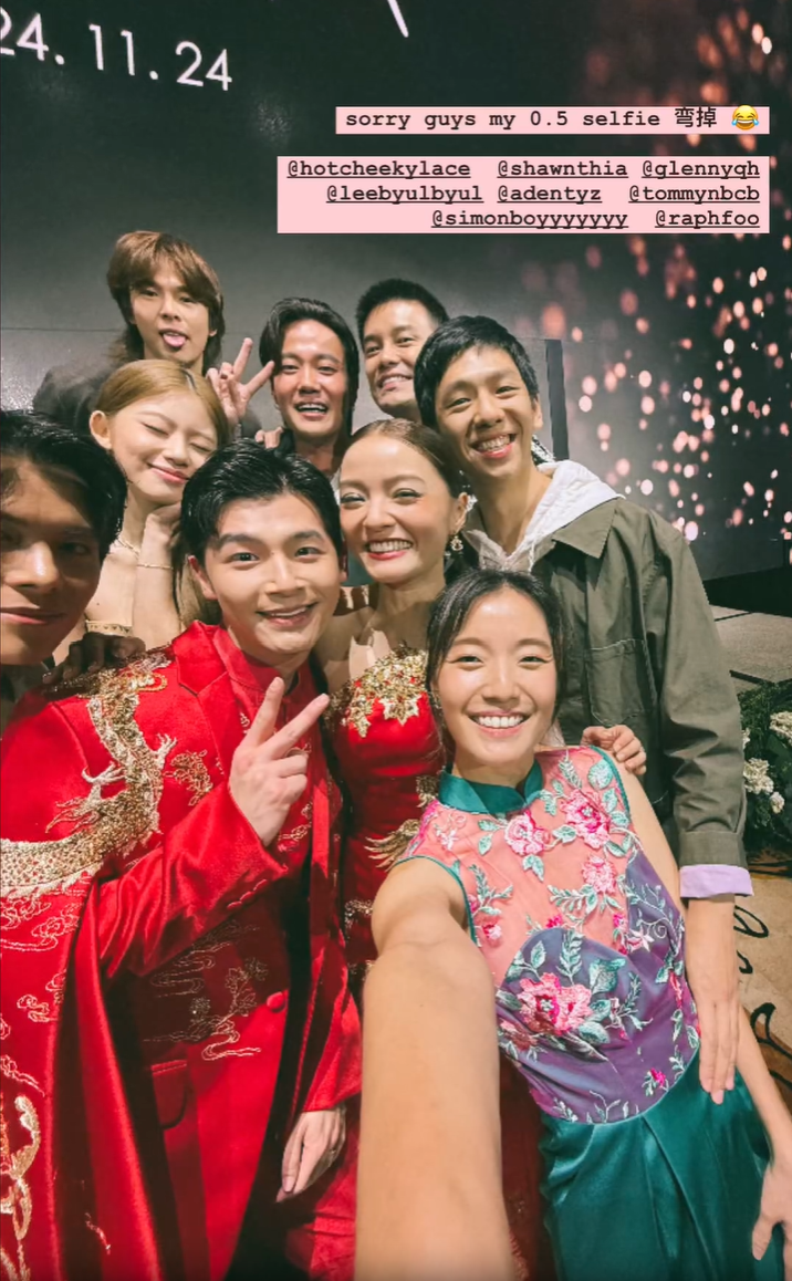 Mark Lee, Glenn Yong, Annette Lee among celeb guests as Xenia Tan and ...