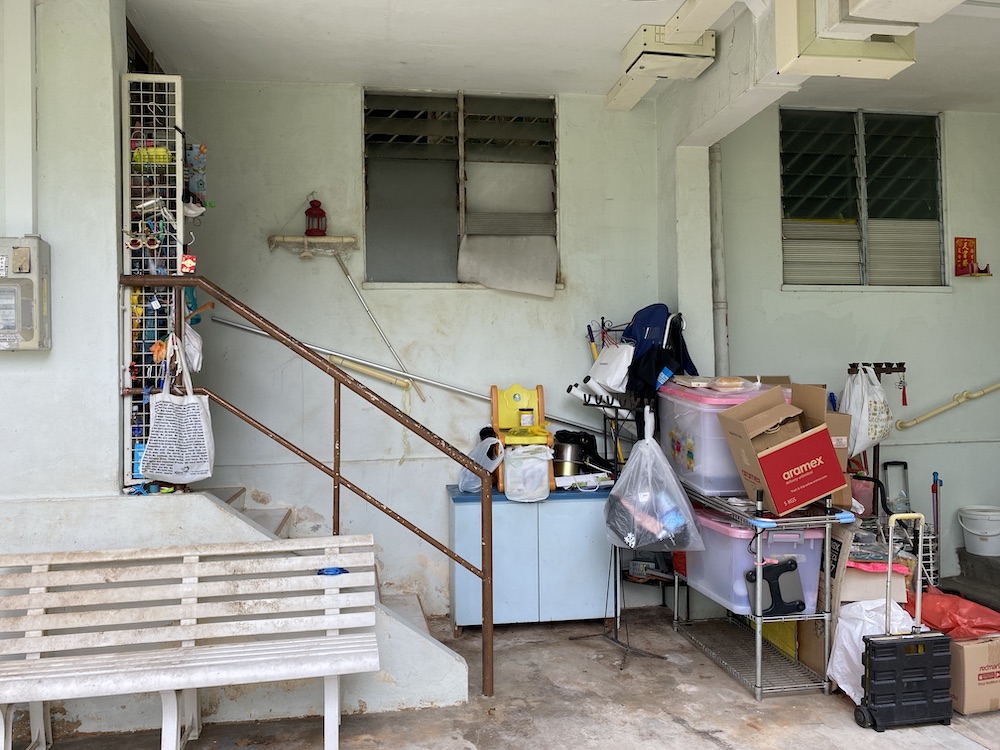 'She sleeps underneath the block': Neighbour reveals why Yishun woman ...