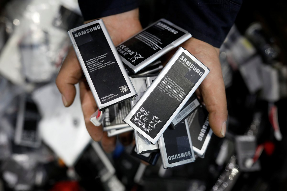 'Urban mining' in S.Korea pulls rare battery materials from recycled ...