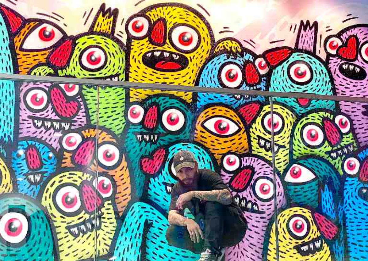 Artist behind the art: Making friends with his inner monsters ...