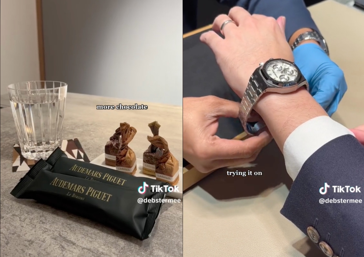 'Sugar mummy moment': Woman splashes $54k on luxe watch for hubby ...