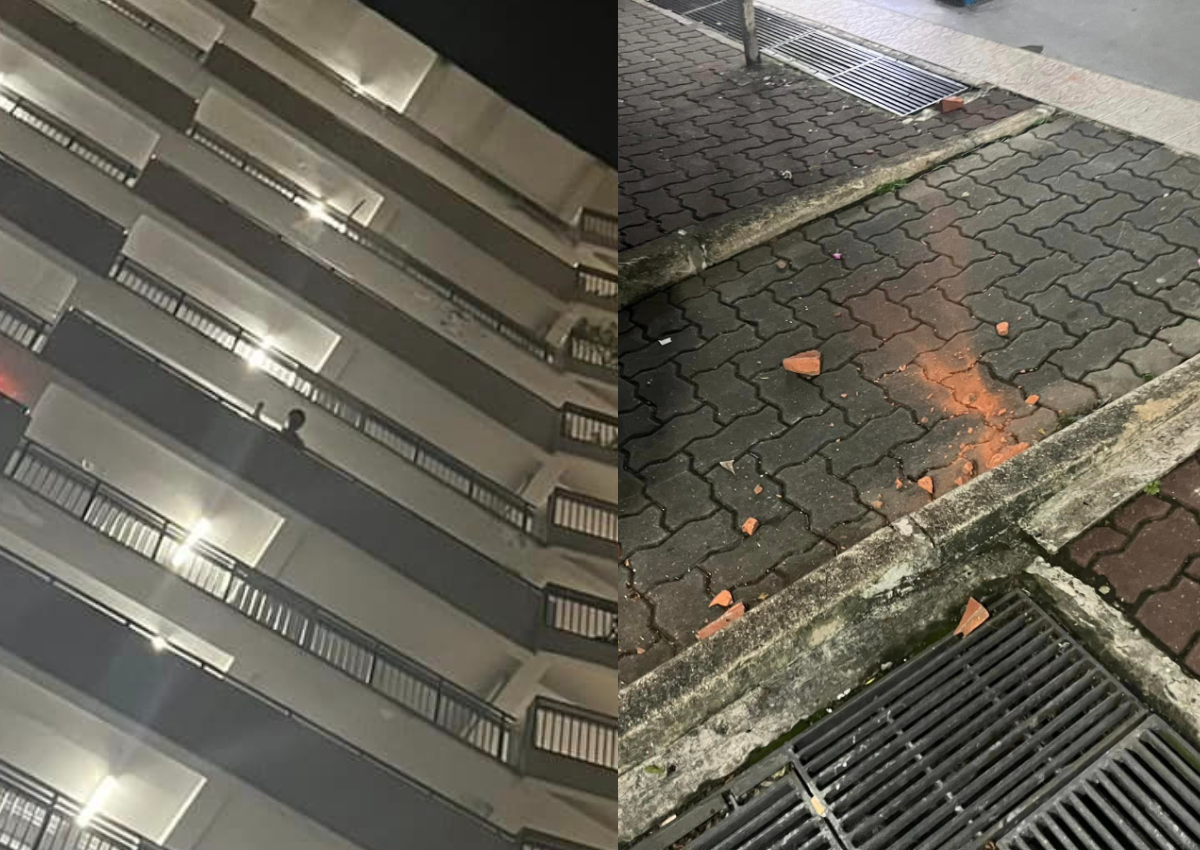 'I would have been killed': Passer-by claims man threw bricks from 8th ...