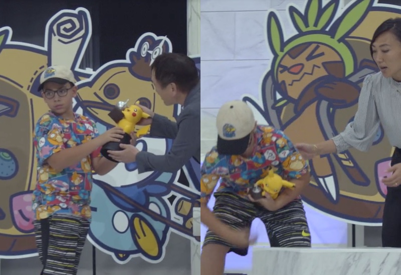 Epic flail: Pokemon trophy falls apart as soon as young winner receives ...