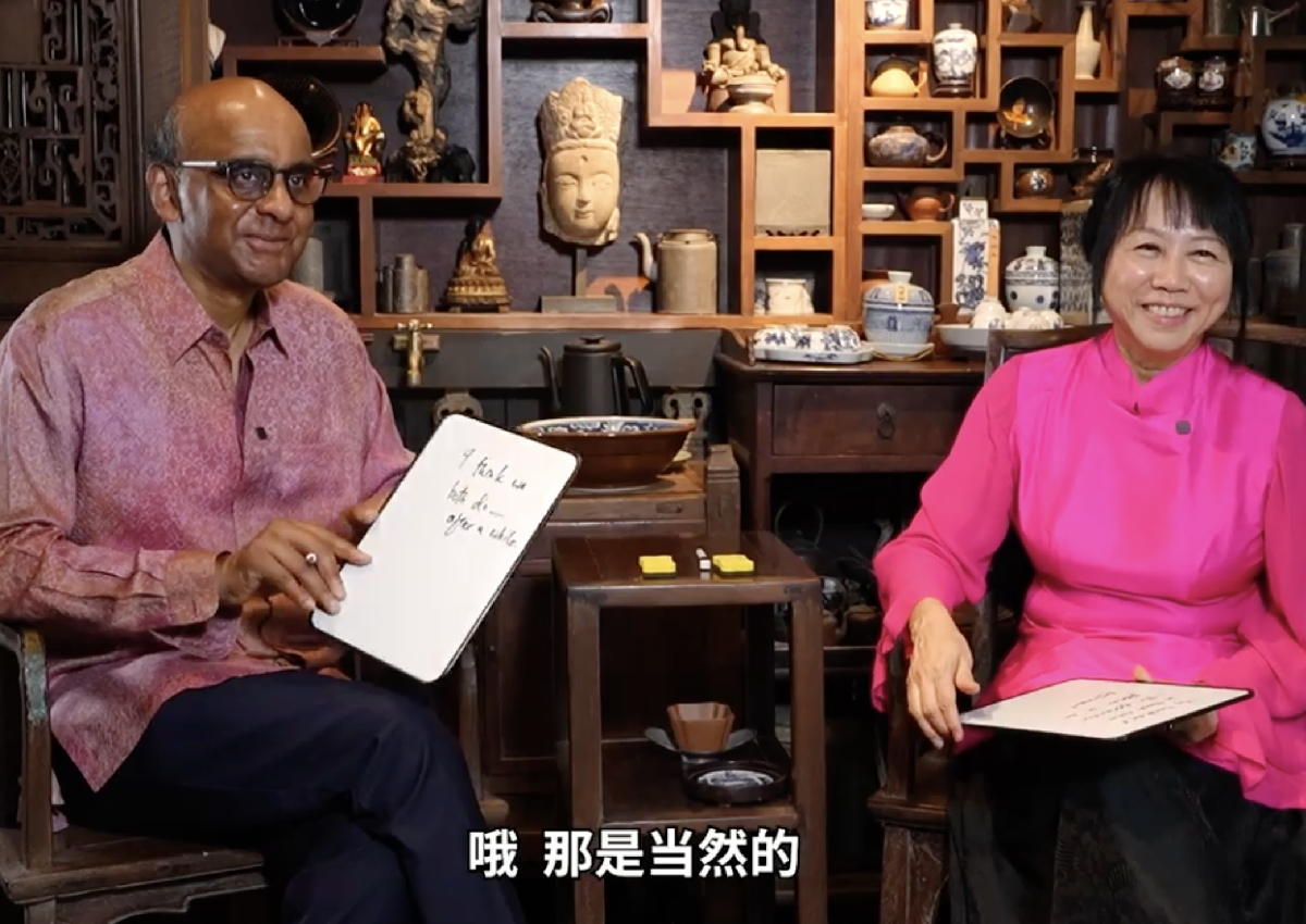 Presidential hopeful Tharman reveals why he never proposed to wife ...