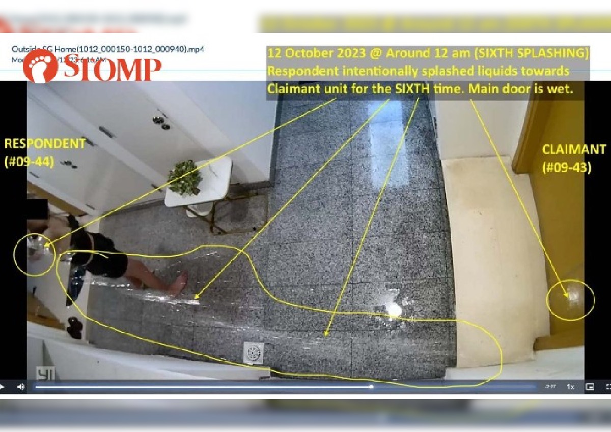 Woman accused of harassment, splashing water at elderly couple's door ...