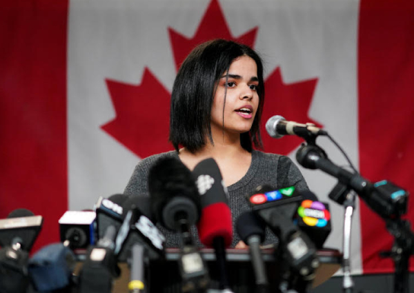 Saudi teen refugee Rahaf Mohammed al-Qunun, now safe in Canada, wants ...