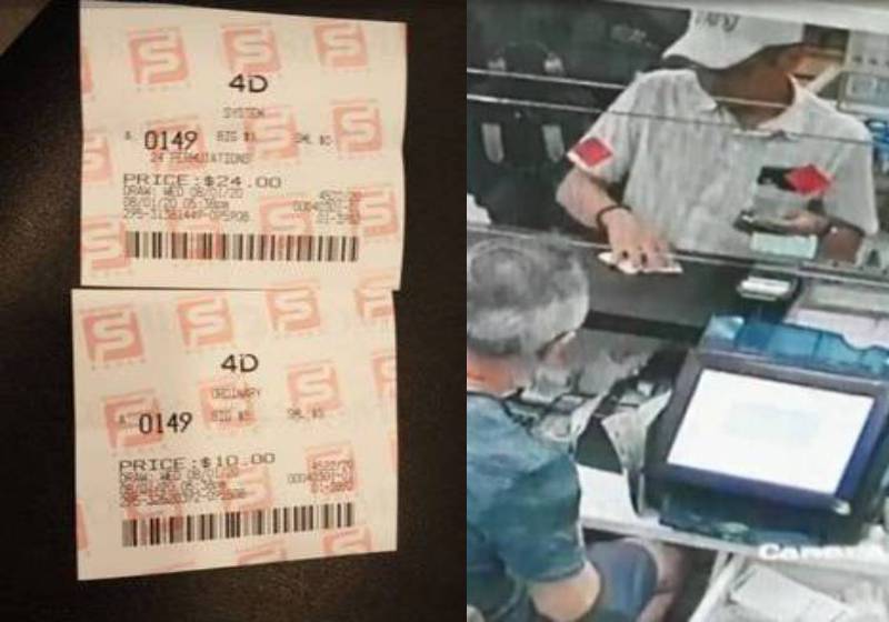 Man offering $4k reward for return of missing 4D tickets that won $27k ...