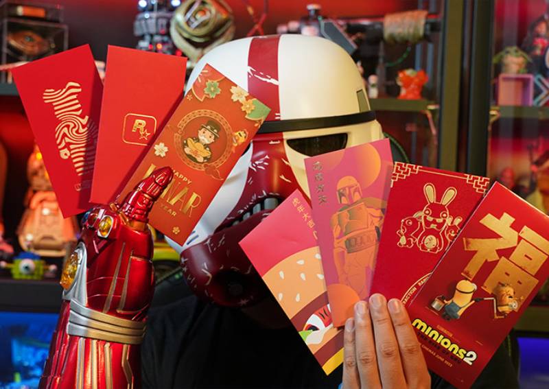 Geeky red packets to usher in the Lunar New Year, Lifestyle News - AsiaOne