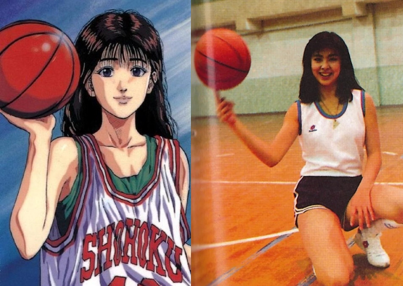Slam Dunk's Akagi Haruko in real life: Teenage photos of Joey Wong ...