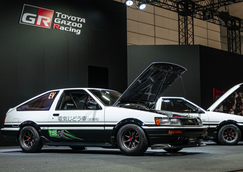 Toyota's iconic AE86 gets a reintroduction in hydrogen and electric ...