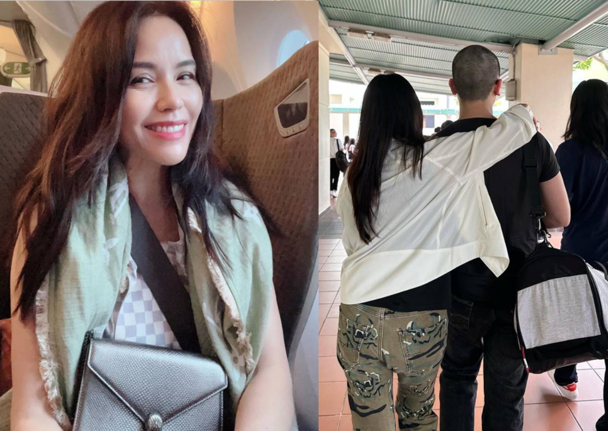 'Going from boy to man': Zoe Tay's son enlists in the army ...
