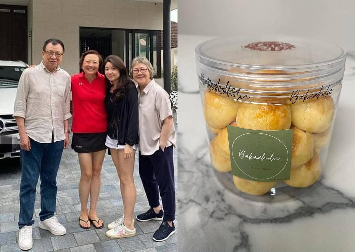 Benz Hui and family personally deliver CNY goodies to ex-MP Lee Bee Wah ...