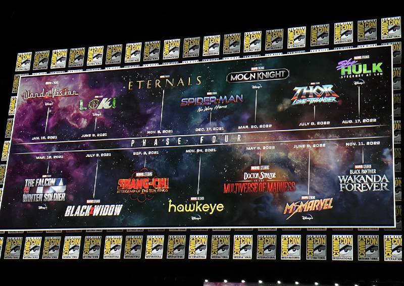 San Diego Comic-Con 2022: Marvel Studios maps out Phase 5 titles and ...