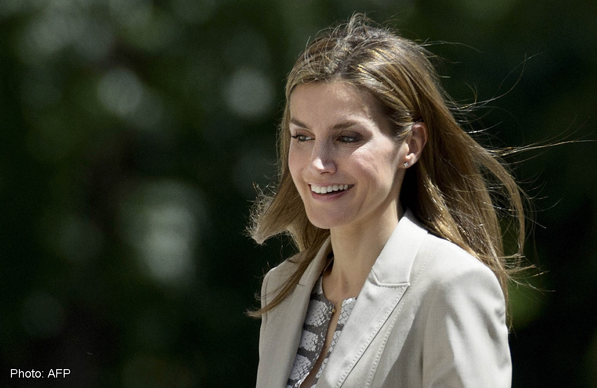 Spain's Princess Letizia gives up rock for throne, World News - AsiaOne