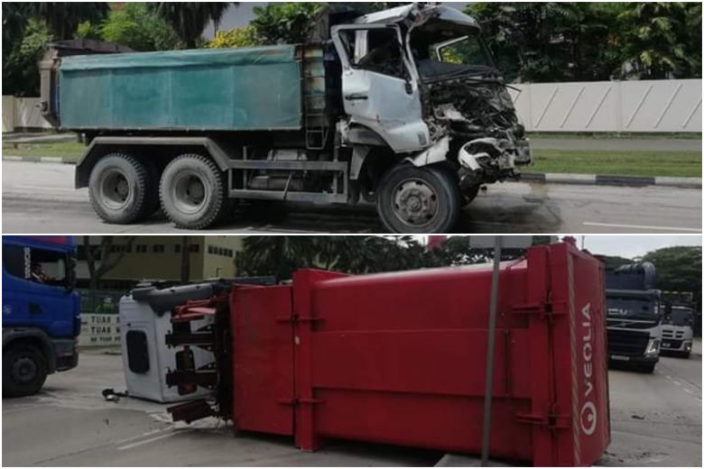 Tipper truck driver dies in hospital after accident involving trailer ...
