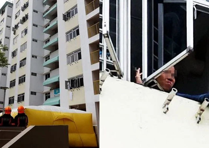 Chai Chee resident locks herself in flat for 5 hours after smashing ...