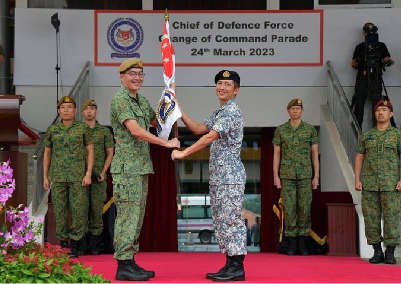 SAF welcomes RADM Aaron Beng as new Chief of Defence Force, Singapore ...