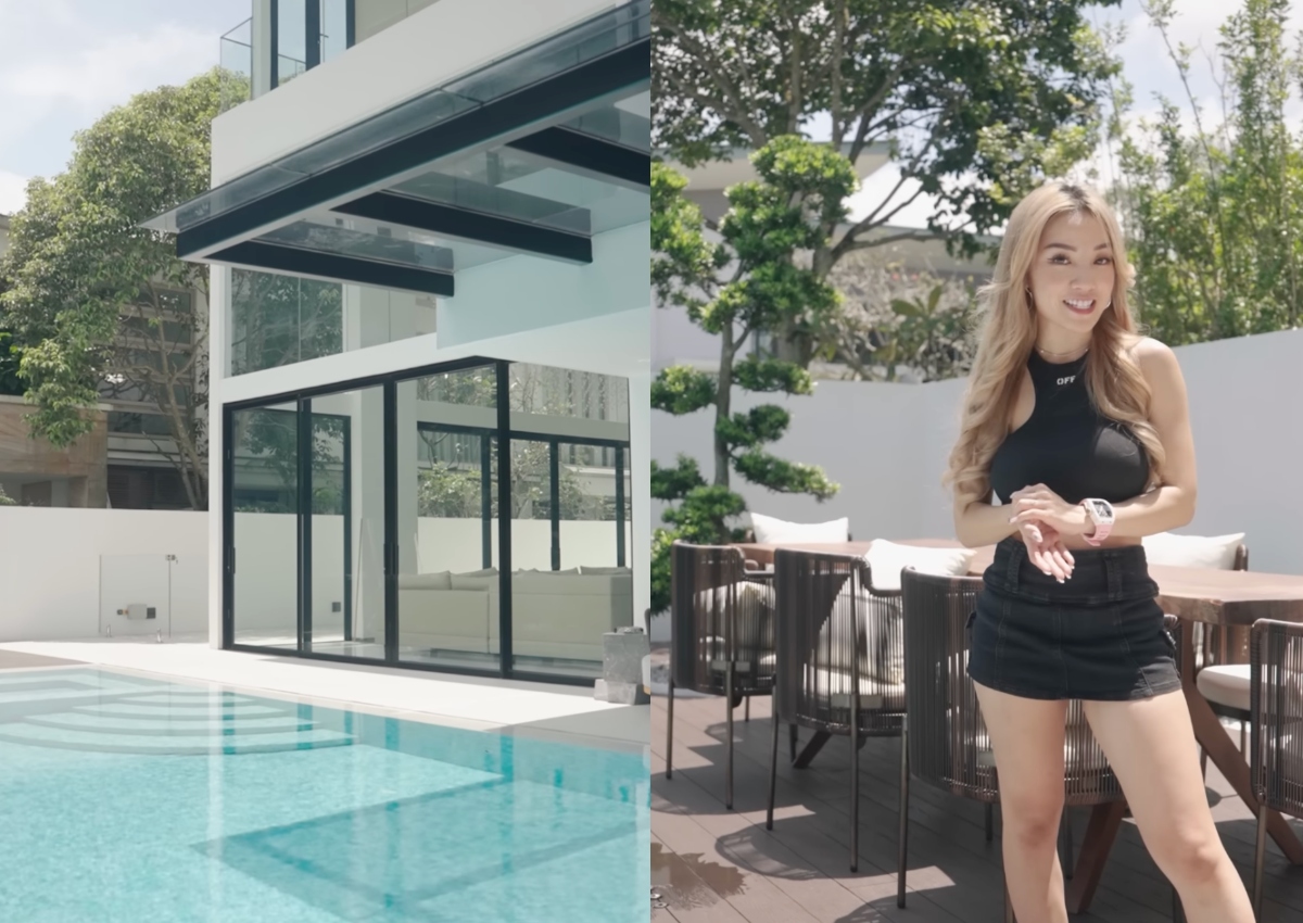 Dream (glass) house: Naomi Neo's new home features hidden bathrooms and ...