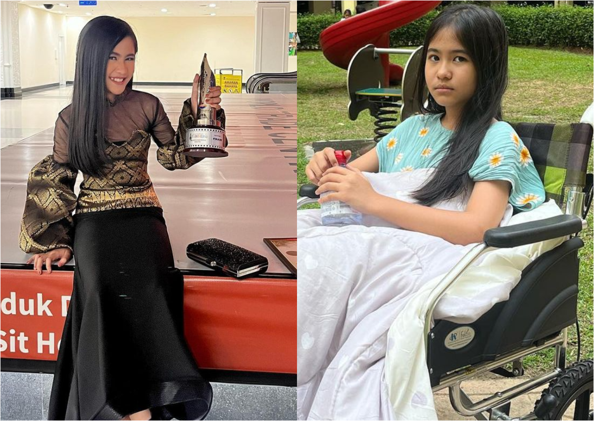 Prank gone wrong: Malaysian child actress unable to walk after chair ...