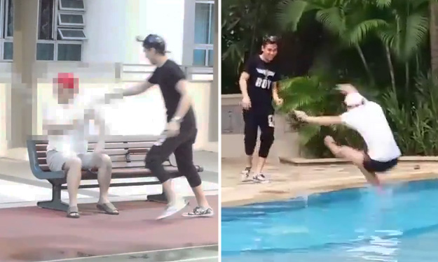 S'pore prankster marks World No Tobacco Day by pouring water on random ...