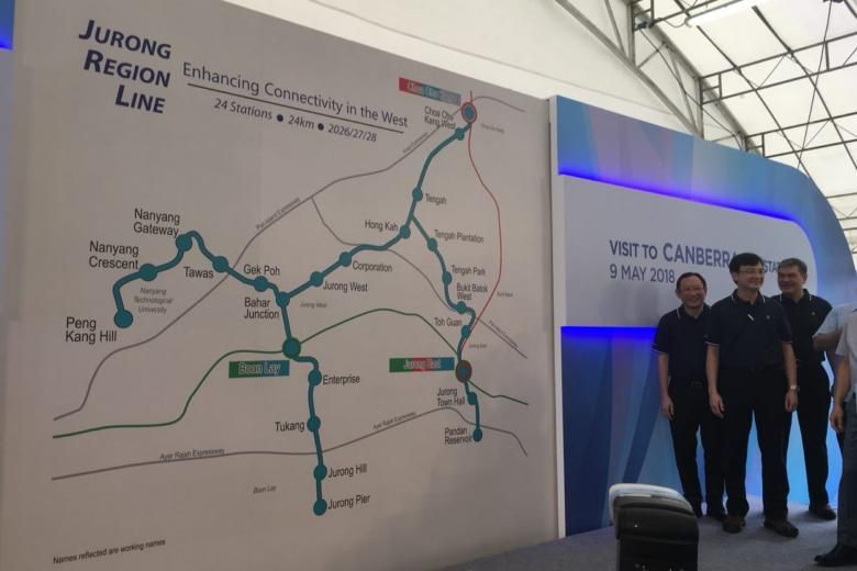 Jurong Region Line, Singapore's 7th MRT line, to open in three phases ...