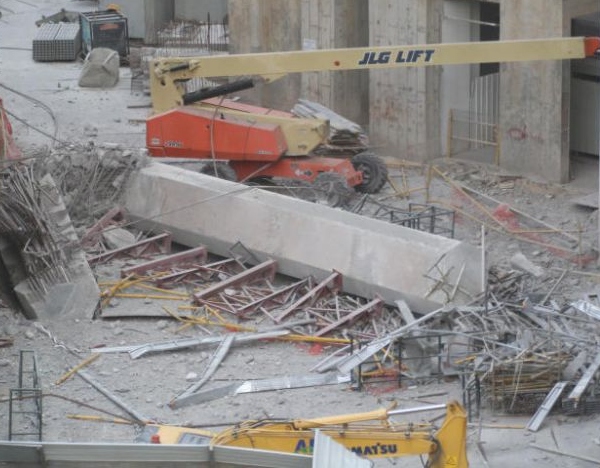 Worker injured after concrete beam falls 27 storeys at Queenstown BTO ...