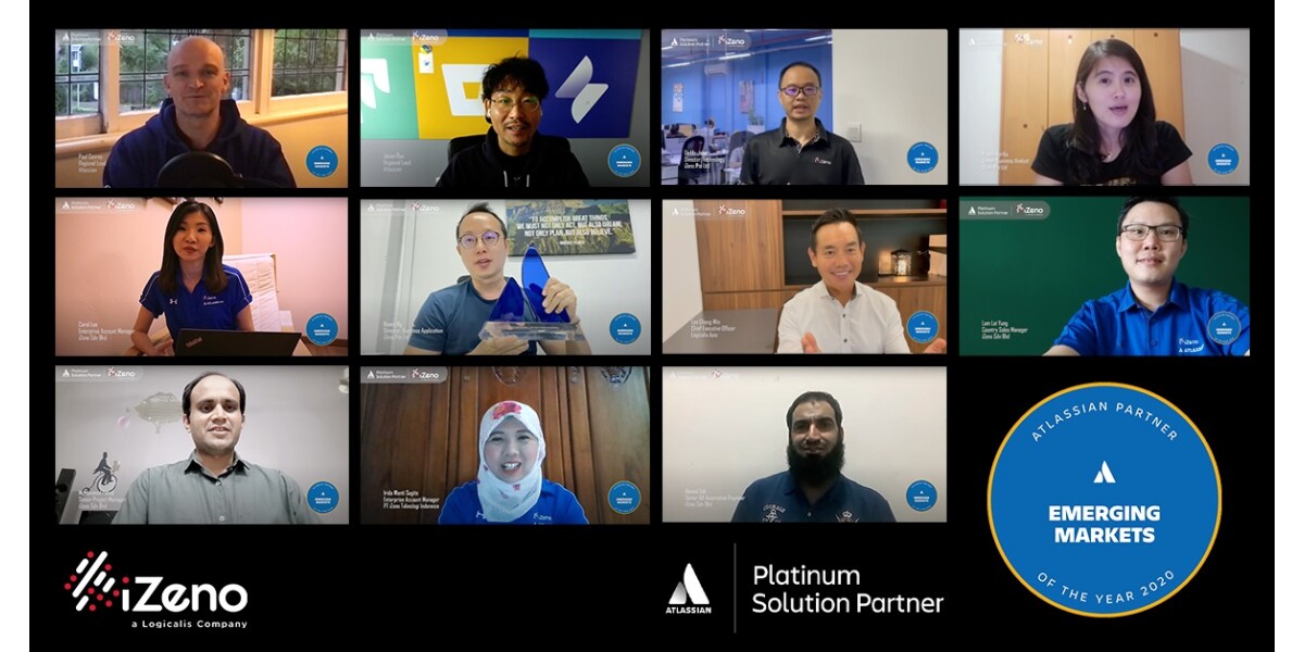 iZeno Receives Atlassian Partner of the Year 2020: Emerging Markets ...