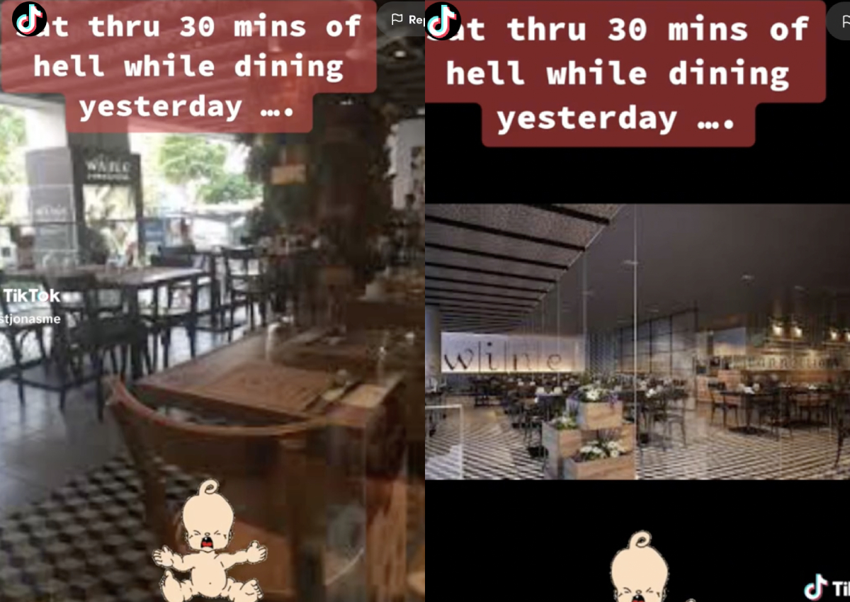 Man complains about '30 minutes of hell' with crying baby at restaurant ...
